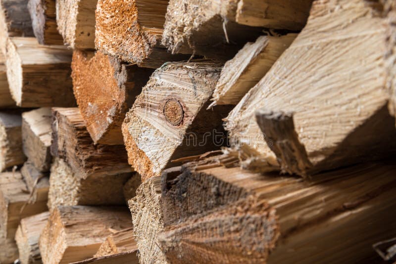 Firewood in Different Sizes Stock Image - Image of abundance, structure ...
