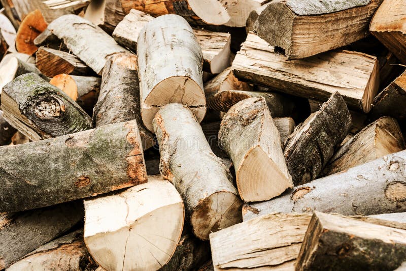 Firewood for a fireplace stock photo. Image of material - 157518526
