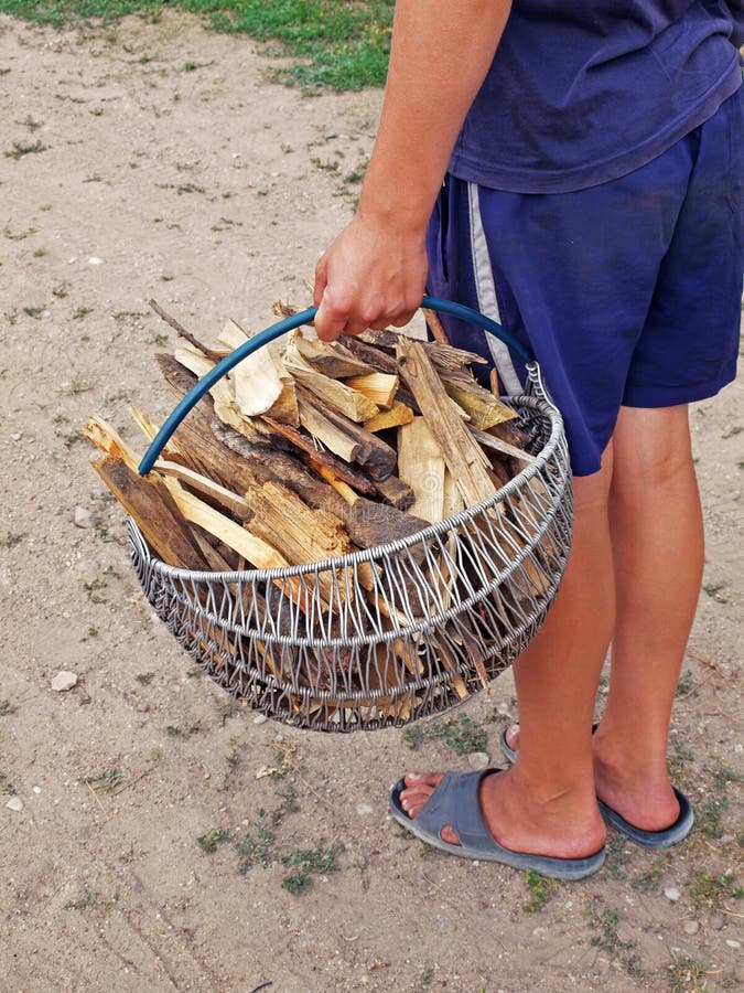 Firewood kindling stock photo. Image of ground, metal - 20298904