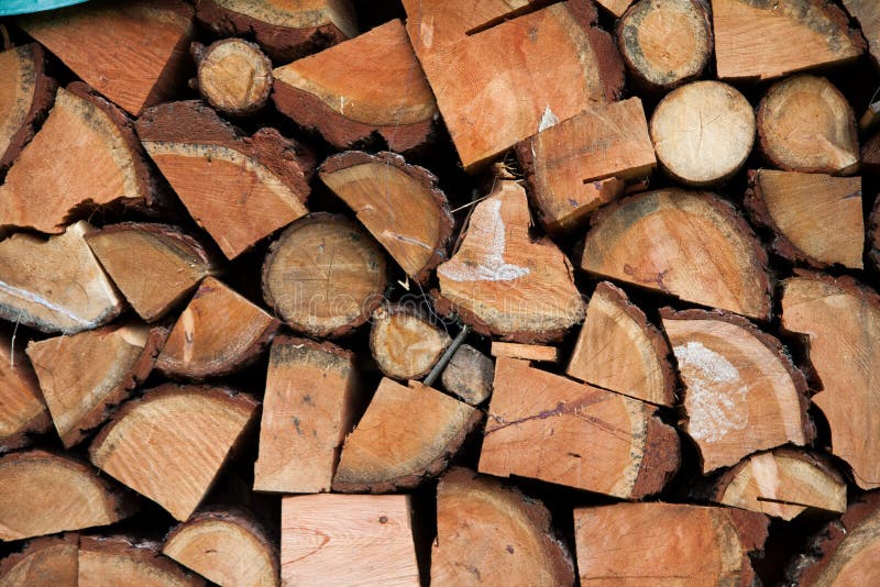 Firewood pile closeup stock image. Image of winter, firewood - 37401793
