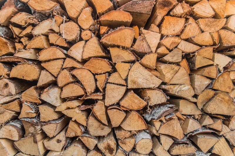 Firewood Stack Texture Background Storage Wood Materials Chopped Pile ...