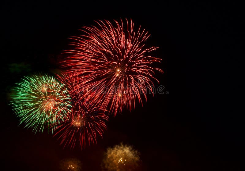 Firework stock image. Image of copyspace, celebration - 12340659
