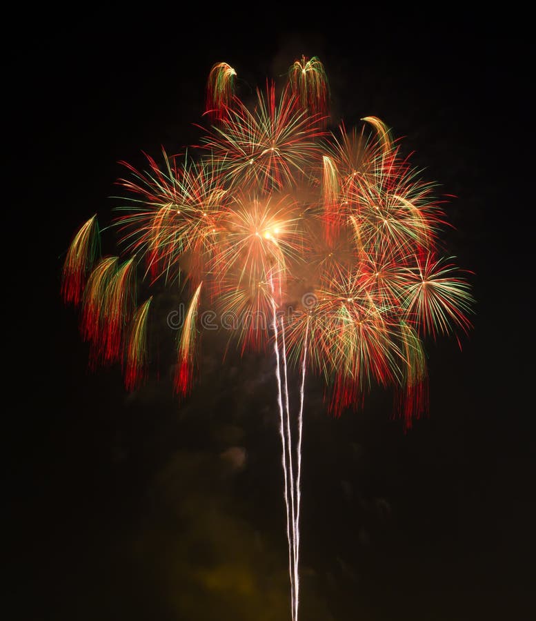 Fireworks Display stock image. Image of exposure, celebration - 43221805
