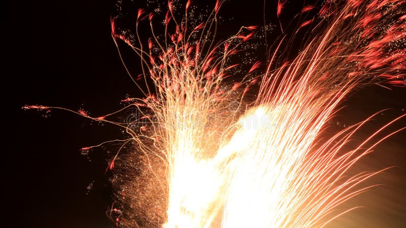 Firework.display of Colorful Fireworks.Light Abstract Stock Image ...