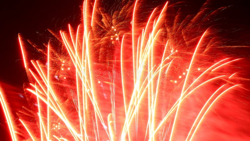 Firework.display of Colorful Fireworks.Light Abstract Stock Photo ...