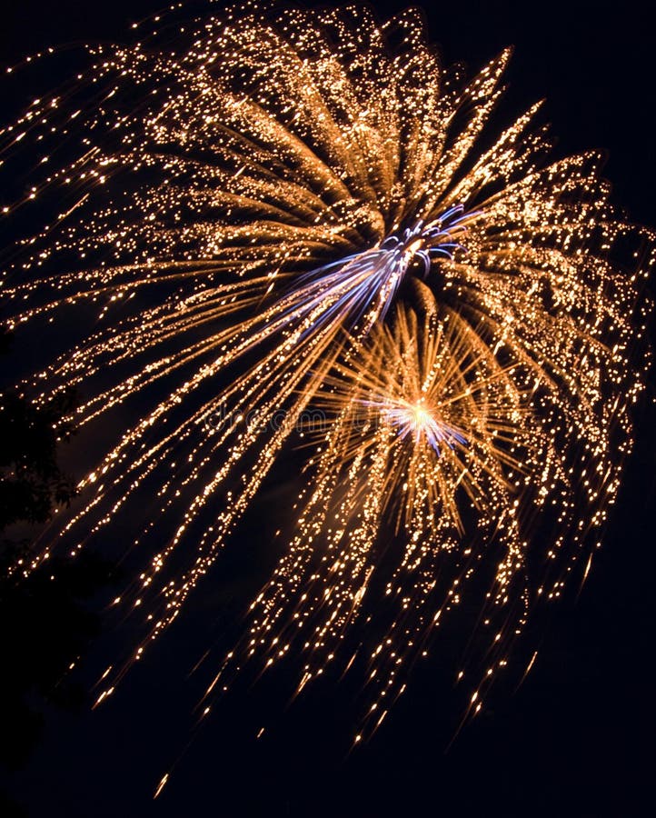 Firework stock image. Image of star, fireworks, colors - 7438997