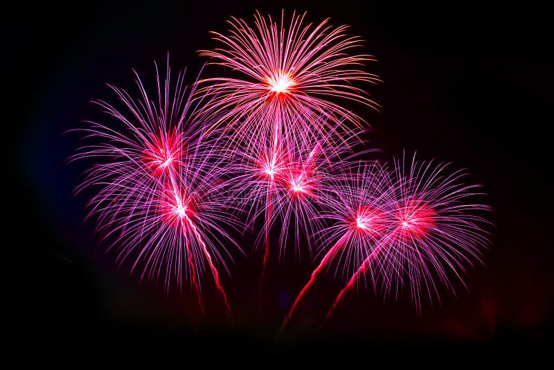 Firework Abstract Background, Stock Image - Image of celebration ...