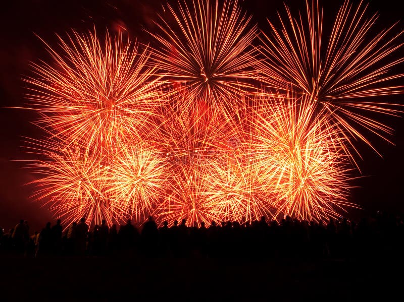 Firework blast stock image. Image of fire, festival, pyrotechnic - 9878431