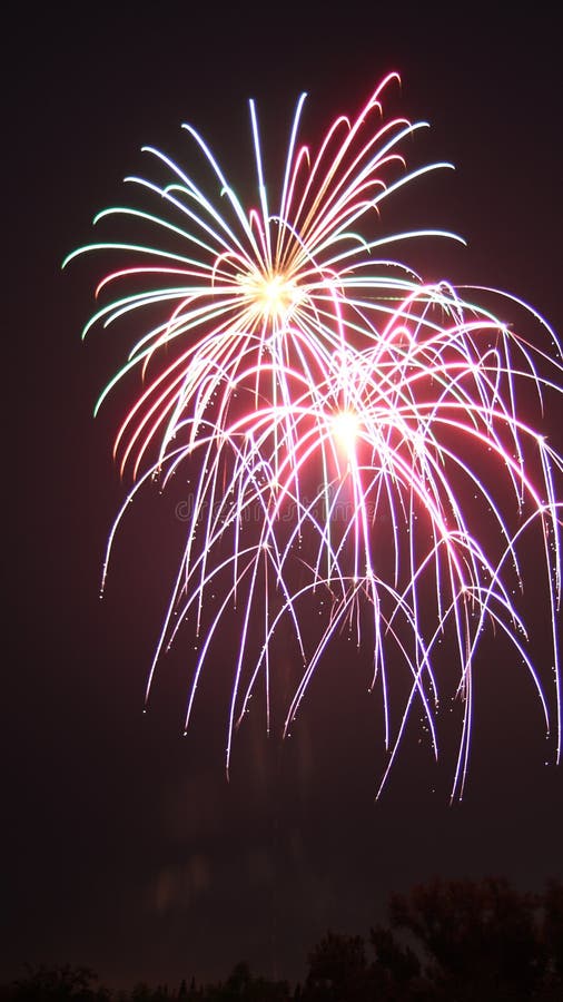 Firework Burst stock photo. Image of independence, fireworks - 42854994