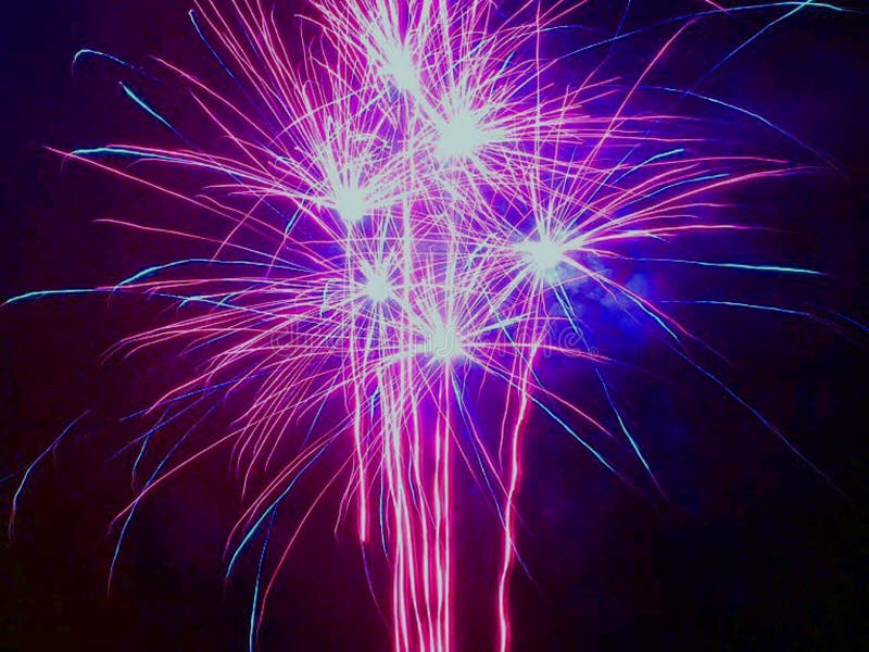 Firework bursts stock photo. Image of bursts, years, firework - 96968672