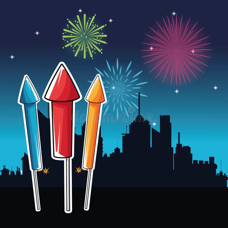 Firework Celebration Explosion Icon. Vector Graphic Stock Vector ...