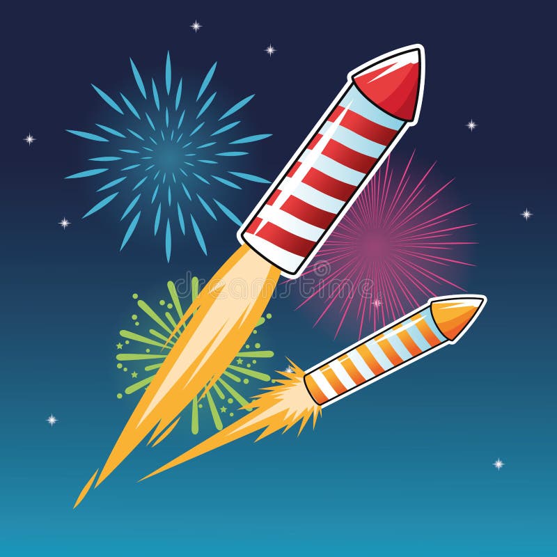 Firework Celebration Explosion Icon. Vector Graphic Stock Vector ...