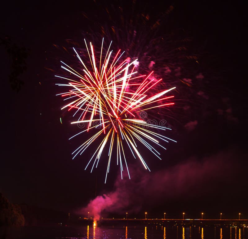 Firework stock image. Image of glowing, cheerful, party - 6619467