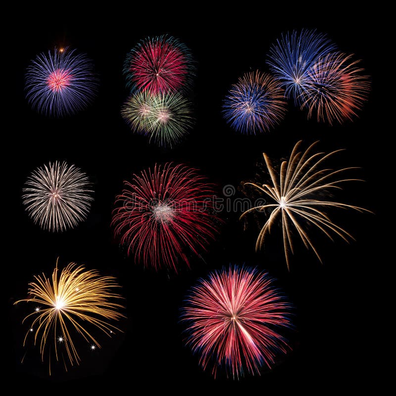 A red firework explosion stock image. Image of burst - 15677697