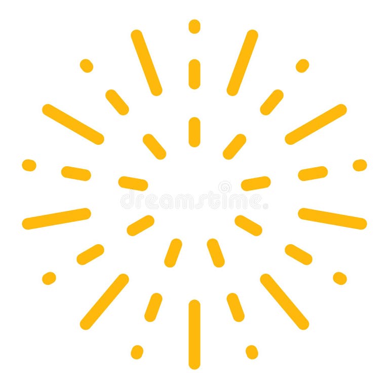 Firework Cracker Icon Color Outline Vector Stock Vector - Illustration ...