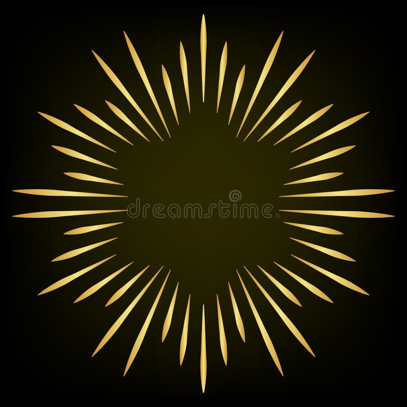 Firework Design Element. Spark Star Eliment Stock Vector - Illustration ...
