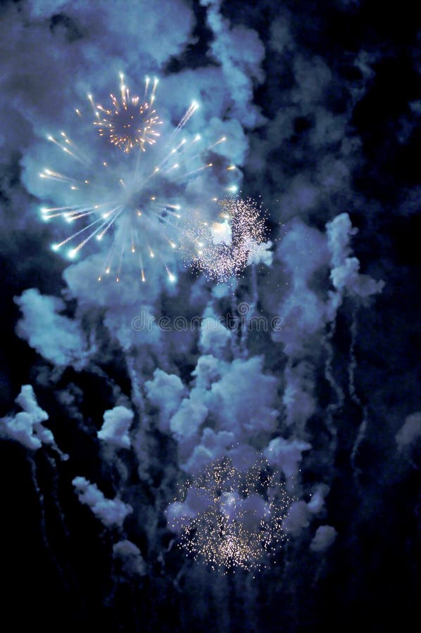 Firework Display stock image. Image of smoke, celebrate - 5810265