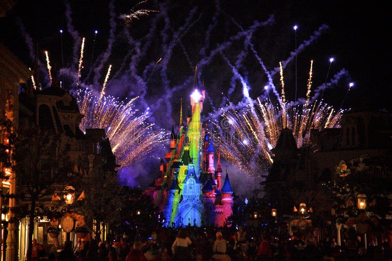 Multi Coloured Fireworks Display Editorial Stock Image - Image of ...