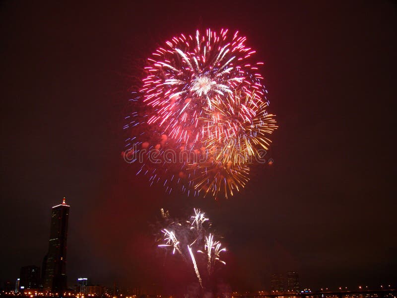 Firework Display stock photo. Image of night, party, firework - 82408158