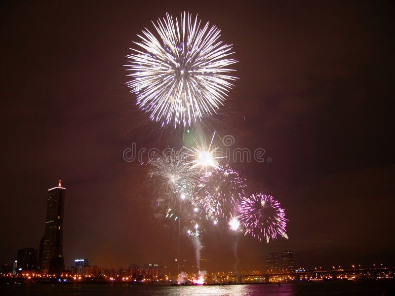 Firework Display stock photo. Image of sparkler, carnival - 82413598