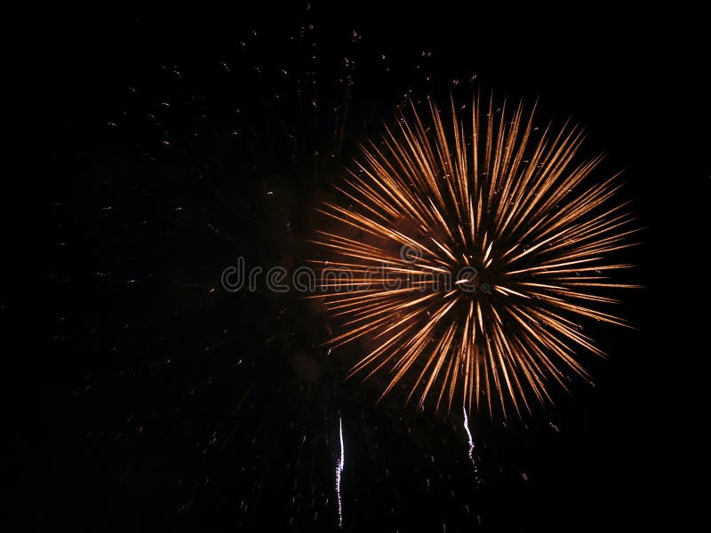 Firework Display Zabbar 2008 Stock Photo - Image of showing, dark ...