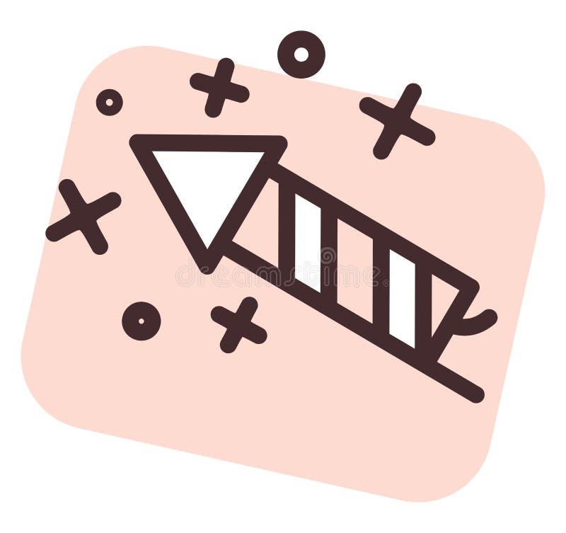 Firework event, icon stock vector. Illustration of holiday - 259395761