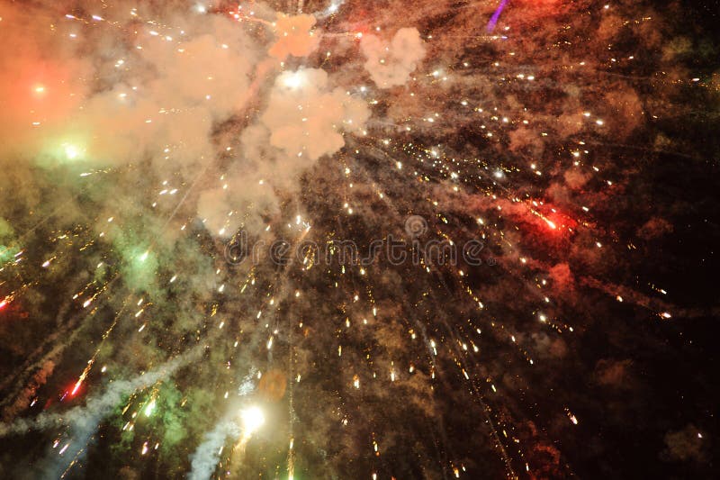 Firework Exploding stock photo. Image of birthday, majestic - 38001836
