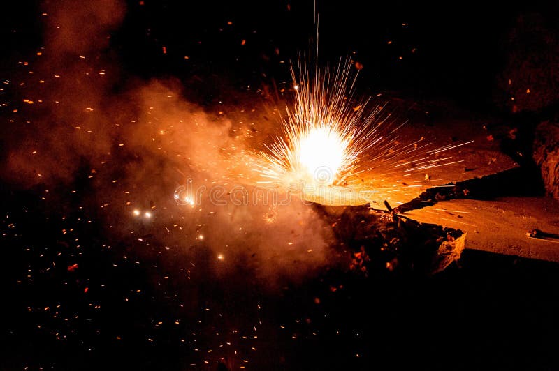 Firework explosion stock photo. Image of sound, power - 77471534