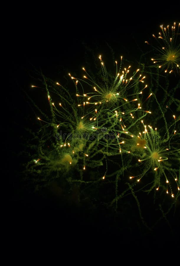 A red firework explosion stock image. Image of burst - 15677697