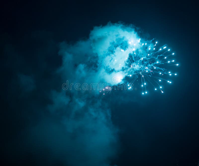 Firework Explosion stock image. Image of works, fire - 49235295
