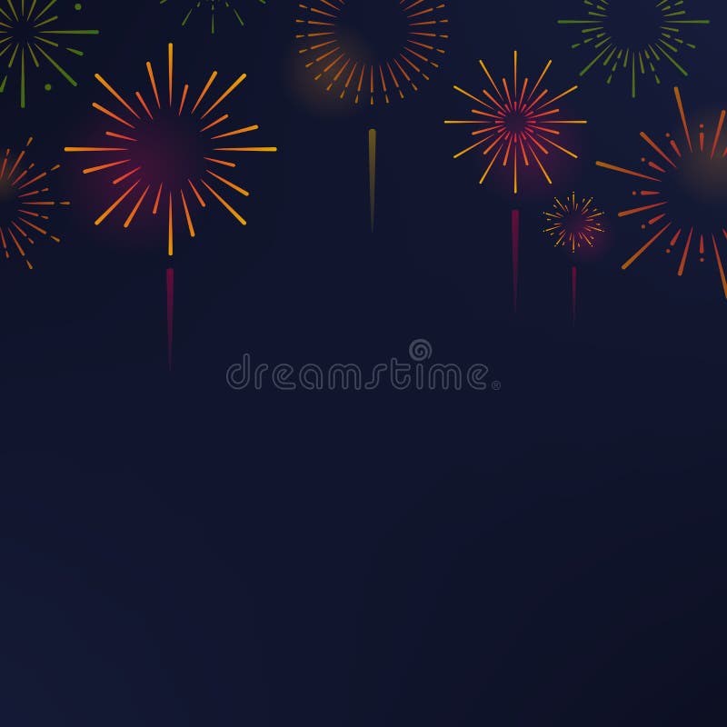 Firework Explosion Design Element Vector Stock Vector - Illustration of ...