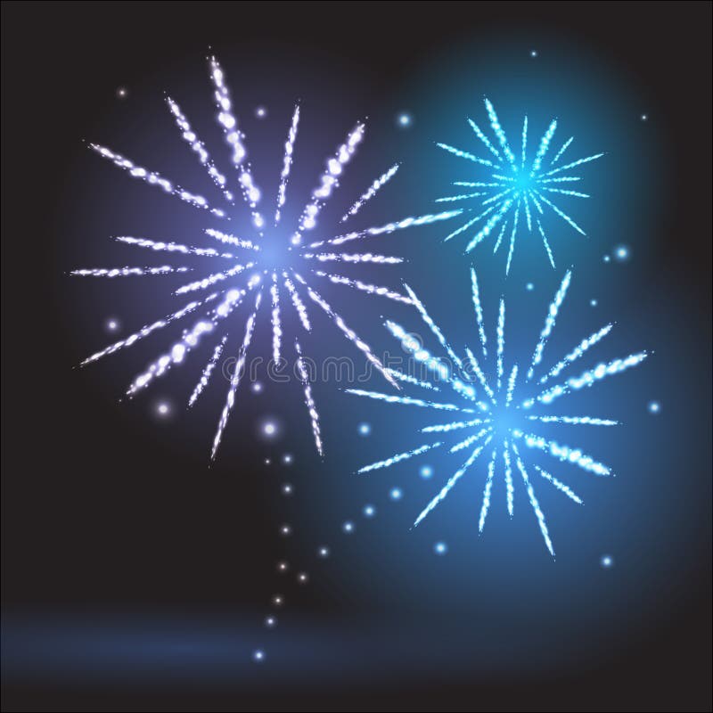 Digital firework stock illustration. Illustration of calendar - 26927733