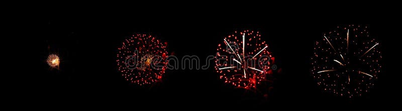 Firework frames stock image. Image of firework, year - 12469581