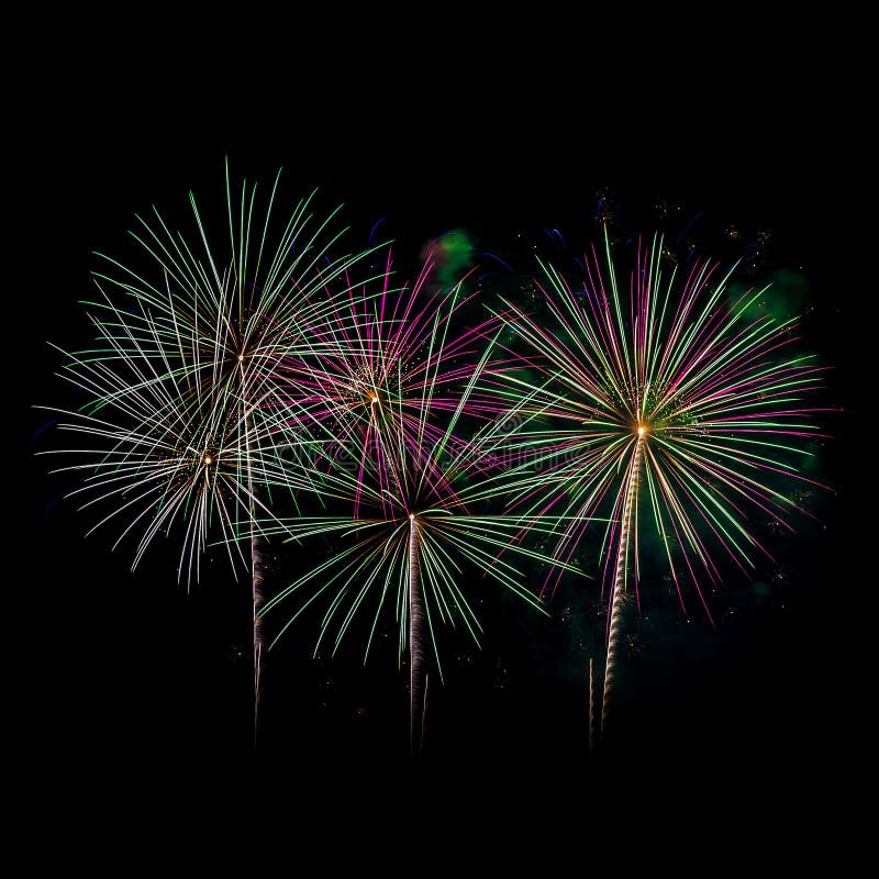 Firework stock image. Image of black, golden, burst, firework - 48089335