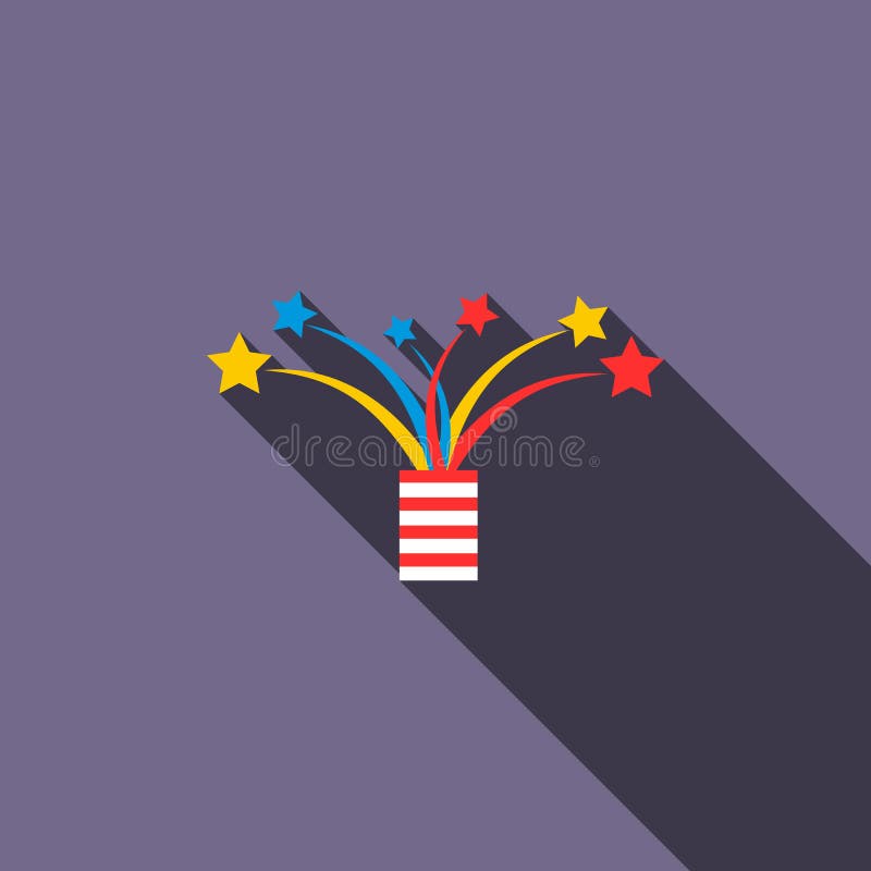 Firework Icon, Simple Style Stock Vector - Illustration of season ...