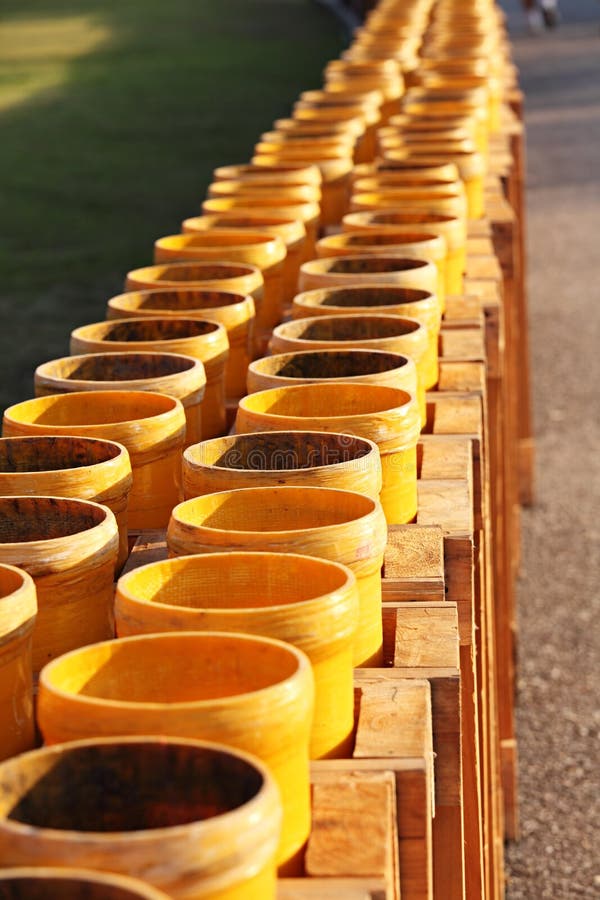 Firework Launchers stock image. Image of flammable, white - 17616947