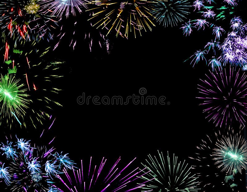 Firework Lights Pyrotechnics Stock Image - Image of lighting ...