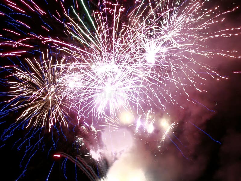 Firework stock photo. Image of fire, firework, scene - 96138536