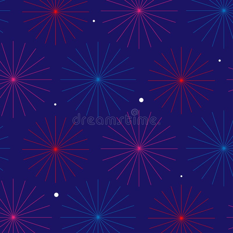 Firework pattern design stock vector. Illustration of flash - 78009925
