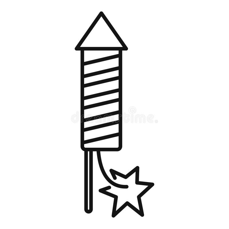 Firework Outline Stock Illustrations – 12,381 Firework Outline Stock ...