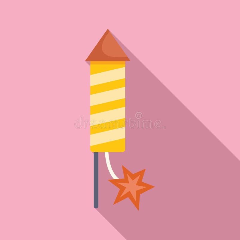 Firework Rocket Exploding with Sparks Flying for Celebration Stock ...