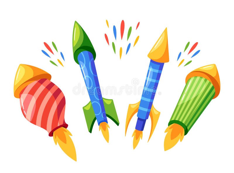 Firework Rockets, Pyrotechnic Devices Designed To Ascend Rapidly into ...