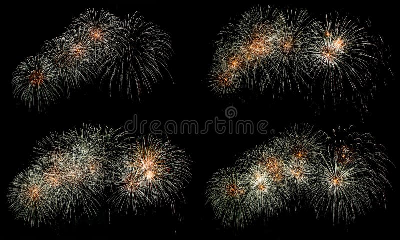 Firework set stock photo. Image of happy, event, abstract - 57601242