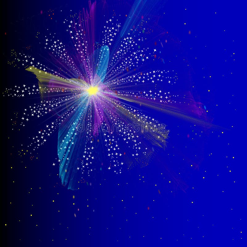 Firework Sky Rocket stock illustration. Illustration of july - 129324772