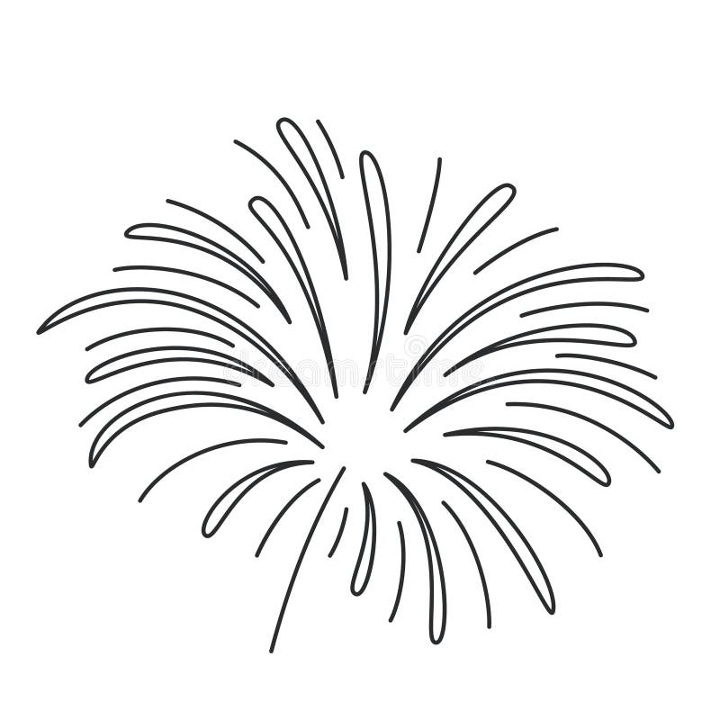 Round Firecracker Explosion Stock Illustrations – 680 Round Firecracker ...