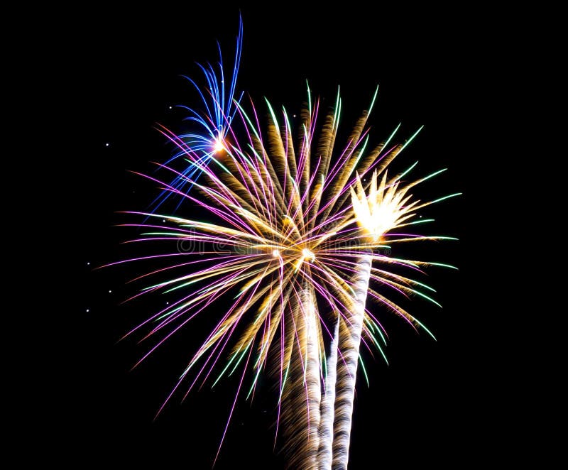 Fireworks 6 stock photo. Image of 4thofjuly, fireworks - 105561988