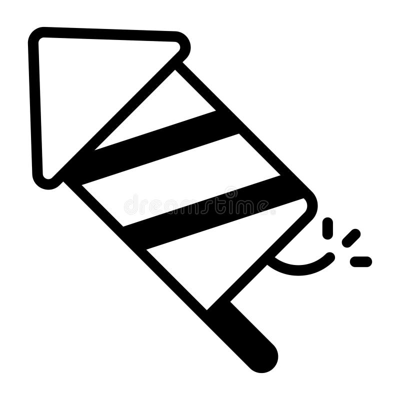 Firework Vector Black Filled Outline Icon. Modern Thin Line Symbols ...