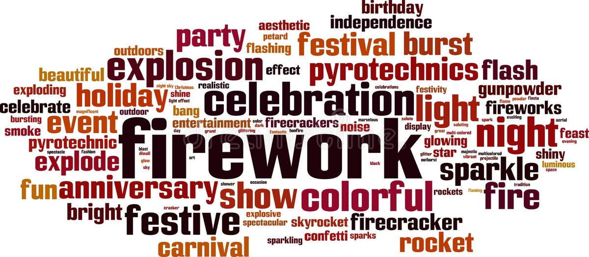Firework Word Stock Illustrations – 1,823 Firework Word Stock ...