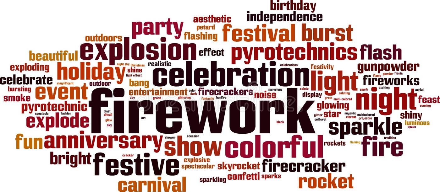 Firework Word Stock Illustrations – 1,823 Firework Word Stock ...