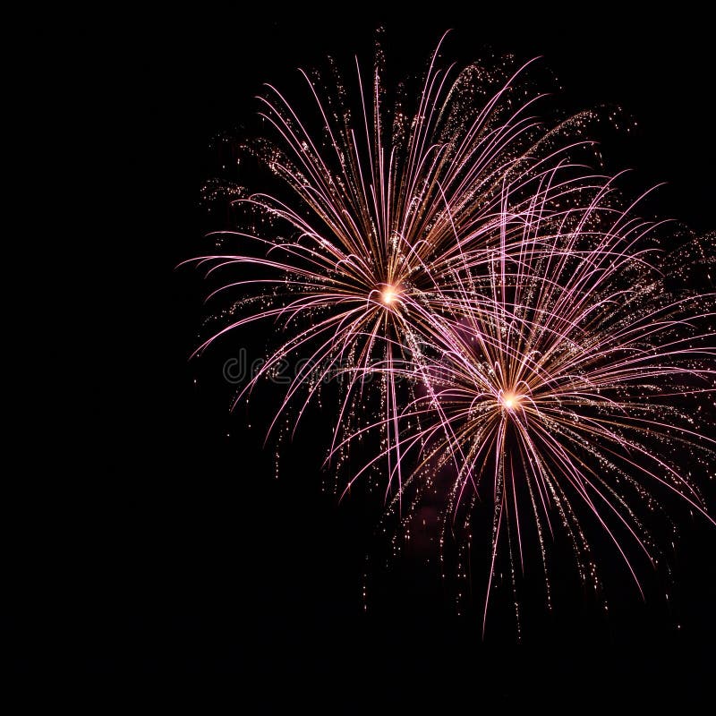 Fireworks stock image. Image of july, exposure, pyrotechnics - 15373159
